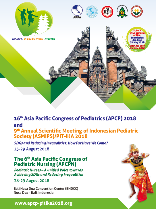 16th Asia Pacific Congress of Pediatrics (APCP) 2018 | Philippine ...