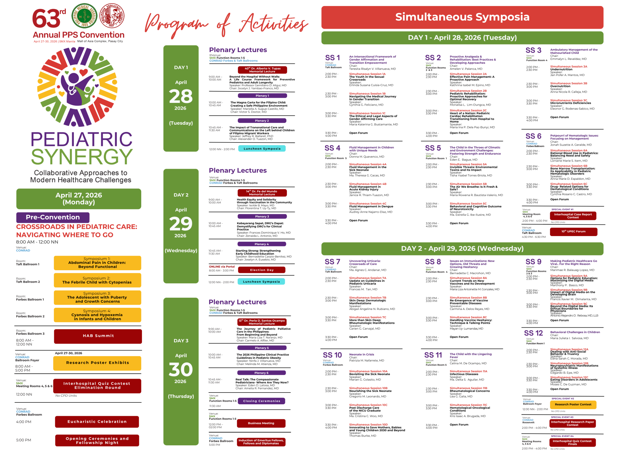 Program of Activities 2026 – Philippine Pediatric Society, Inc.
